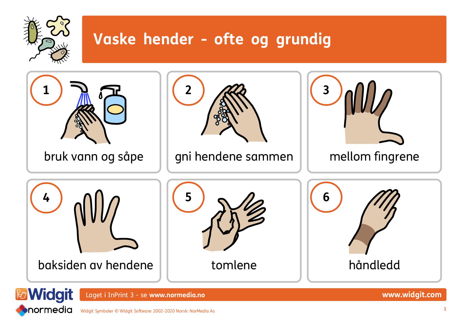 Håndvask og forebygge virussmitte - Normedia AS